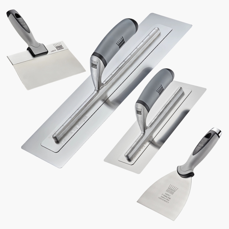 Pachet Ragni Gletiera Inox 27 Cm Si 50 Cm Maner Cauciuc FlexLite ...