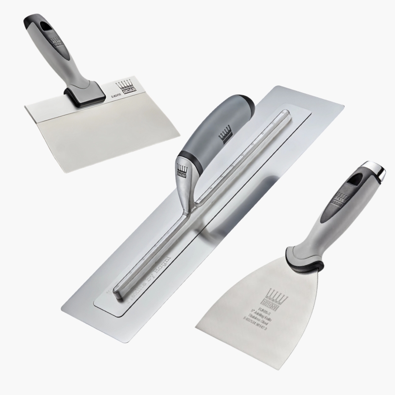 Pachet Gletiera Inox 43 Cm Maner Cauciuc FlexLite Ragni, Spaclu Cutit ...