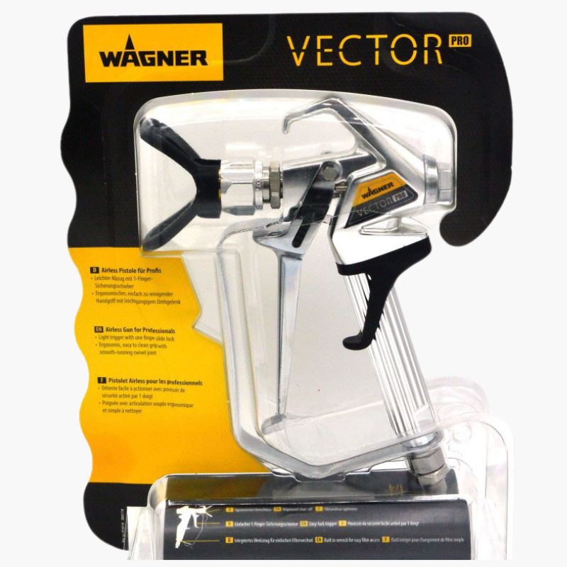 Pistol Airless De Vopsit Wagner Vector Pro Maner 4 Degete Include Garda ...